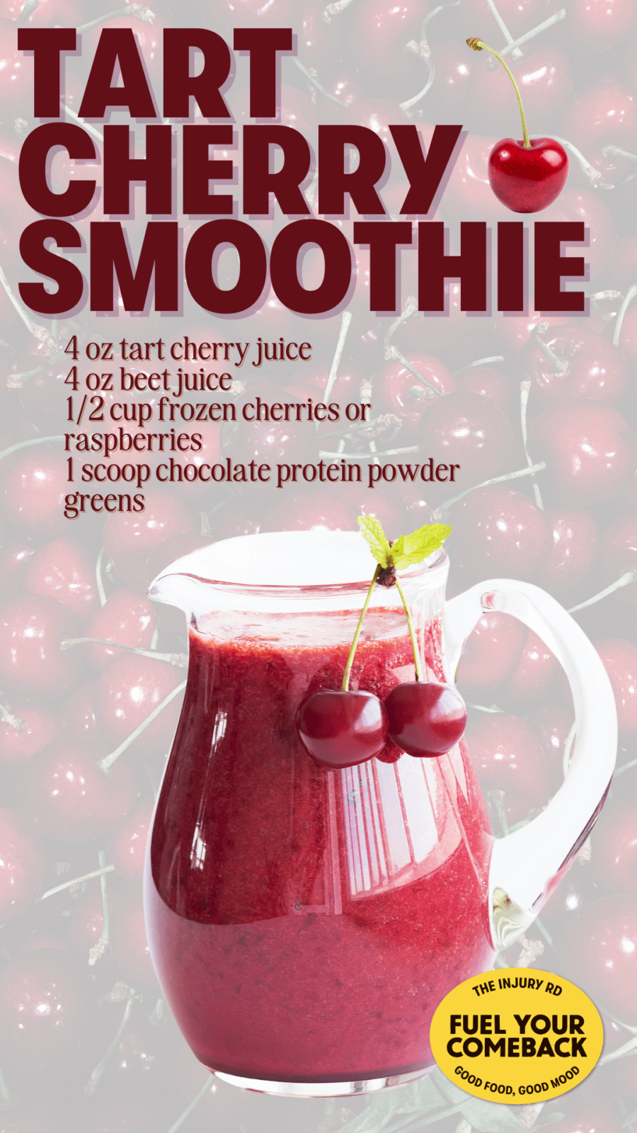 3 Smoothies for Swelling After Surgery - The Injury RD