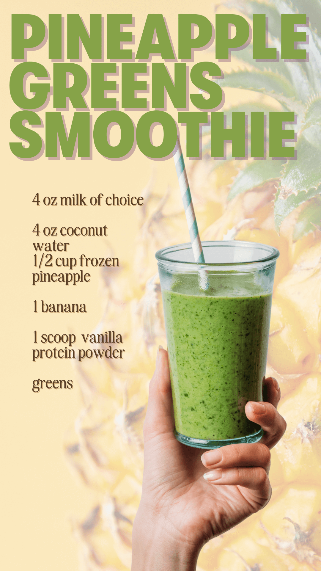 3 Smoothies for Swelling After Surgery - The Injury RD